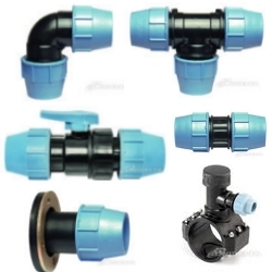 Compression fittings "Unidelta" for PE water pipe-Technical information